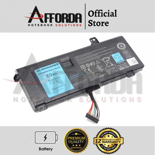 BATTERY FOR DELL ALIENWARE M14X R4
