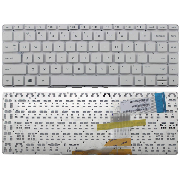 KEYBOARD FOR HP 14-V000 WHITE
